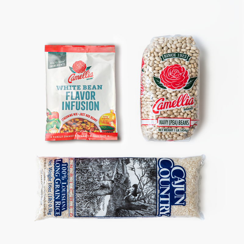 White Beans and Rice Bundle – Camellia Brand Beans